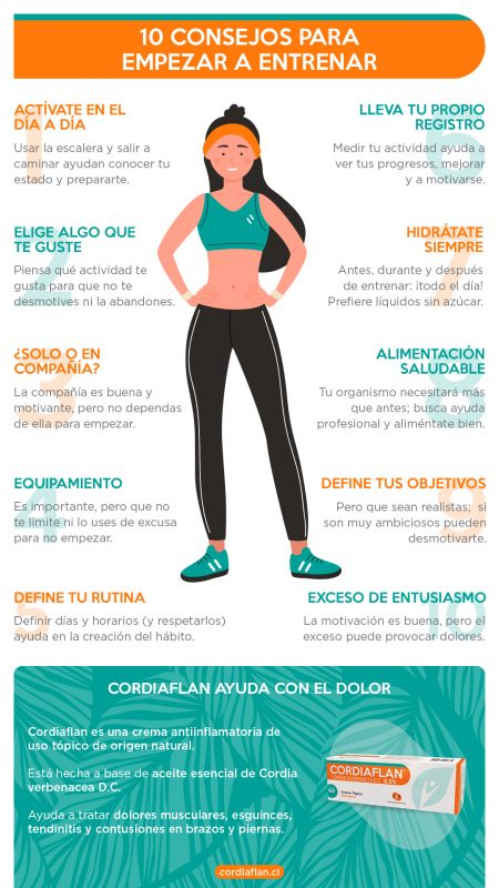 Consejos para empezar a entrenar: 10 imprescindibles. - Cordiaflan
